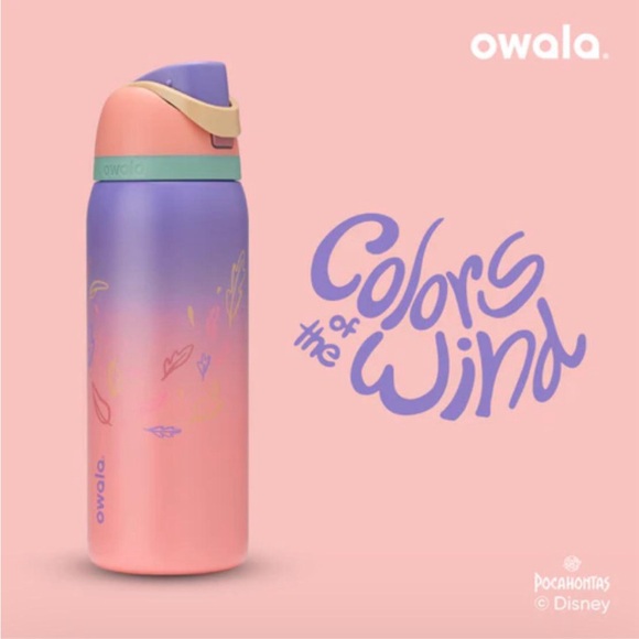 owala | Other | Owala Color Drop Disney Pocahontas Colors Of The Wind ...